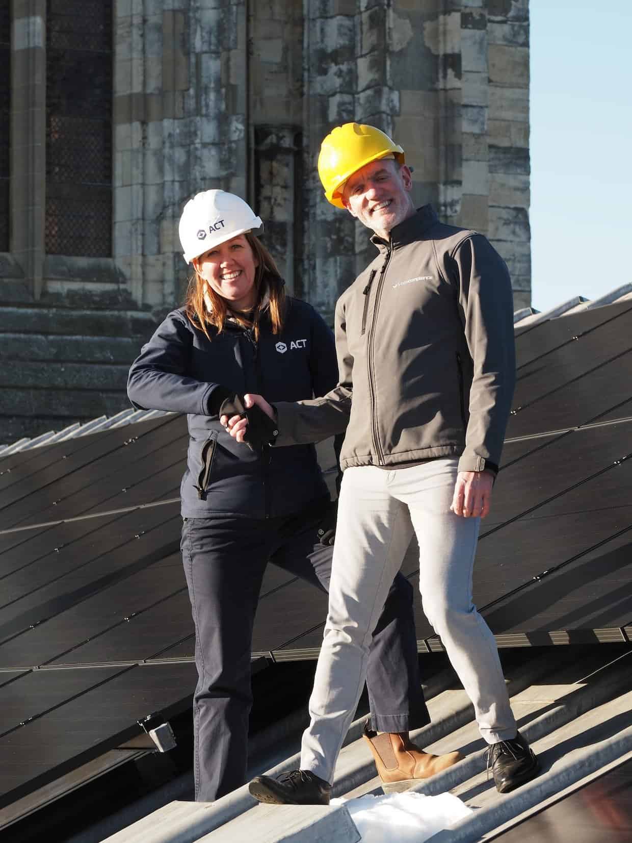 York Minster Solar Panel Installation